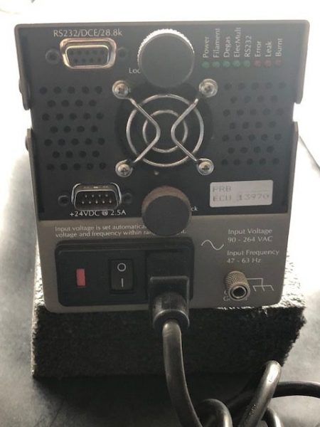 SRS RGA100 Gas Analyzer - HVS Services